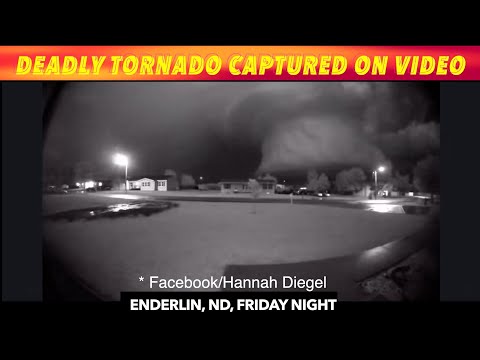 Deadly Tornado Captured On Video & Enderlin Recap