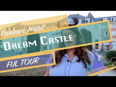 Disneyland Paris Partner hotel Dream Castle | FULL TOUR | Rooms, restaurants, swimming pool and more