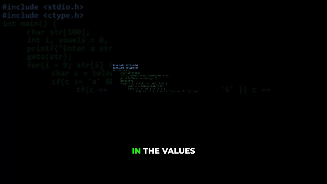 C Strings: Count Vowels & Consonants Easily!