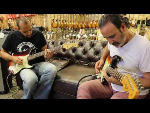 Mark Agnesi & Jason Sinay playing a 1962 & 1964 Fender Stratocaster