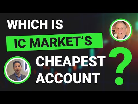 Which Is IC Market's Cheapest Account?