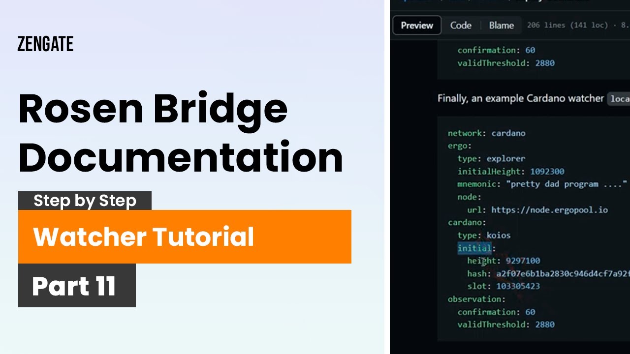 Watcher Tutorial #11 - RosenBridge