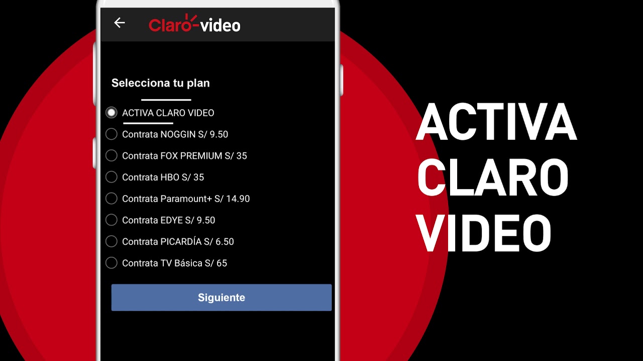 ¿Cómo suscribirte a Claro Video desde tu móvil?