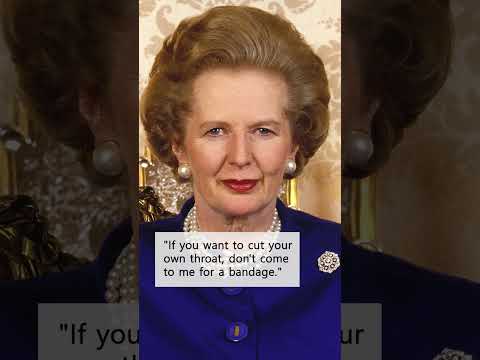 5 BEST #quotes by Margaret Thatcher | Great Minds