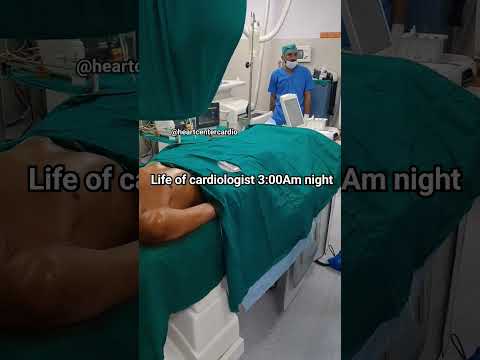 life of cardiologist team 3:00AM NIGHT || bsc cardiology course details || #viral #viralvideo #video