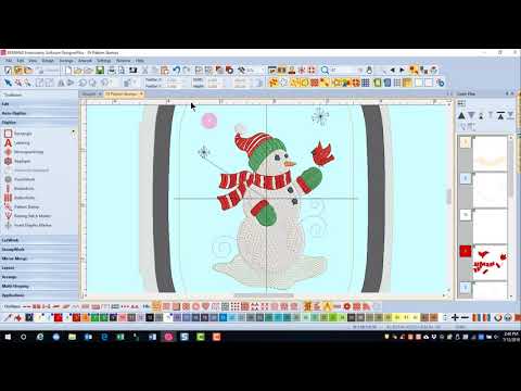 15.05 Master BERNINA Embroidery Software 8—Digitizing: Pattern Stamps
