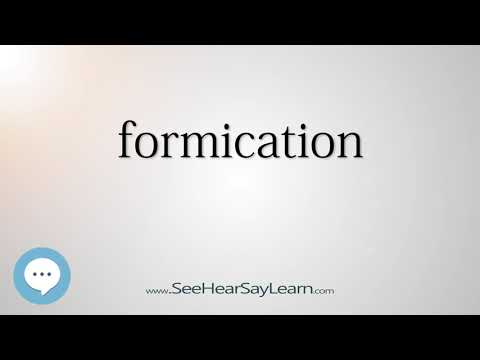 formication - Smart & Obscure English Words Defined ποΈππ£π§ β