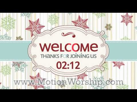Vintage Holiday Countdown - HD Christmas 5 Minute Count Down Timer