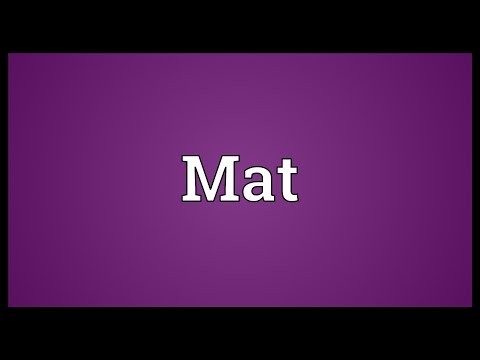 Mat Meaning