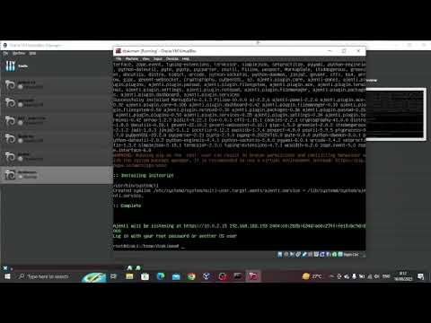 langkah langkah install ajenti dan update repository debian 11(bullseye) di virtual box