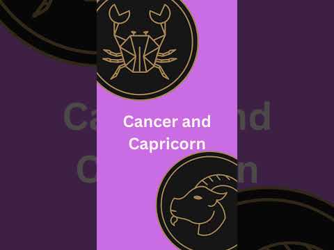 Cancer and Capricorn Compatibility #astrology #cancer #capricorn #compatibility #zodiac