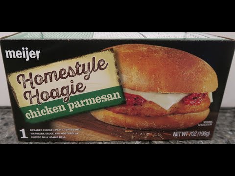 Meijer Homestyle Hoagie: Chicken Parmesan Review