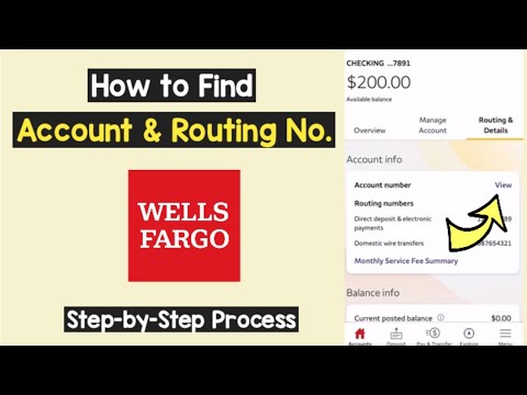 [ All Ways ] Find Wells Fargo Account and Routing Numbers | All Method get Account & Routing Numbers