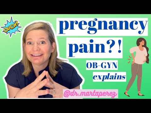 Pregnancy Pain! | Round Ligament Pain, SPD, SI pain, sciatica in pregnancy | Explained by OBGYN
