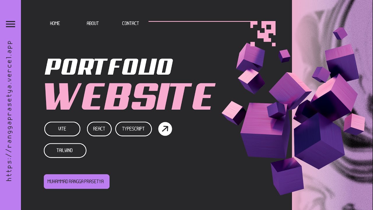 My Developer Portfolio - Built with Vite, React, TypeScript, and Tailwind CSS (2025)