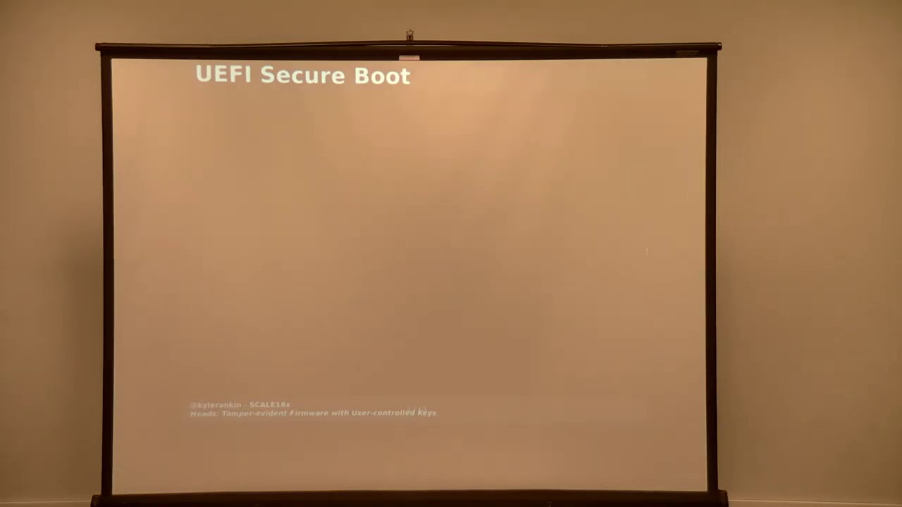 Heads: Tamper-evident Firmware with User-controlled Keys