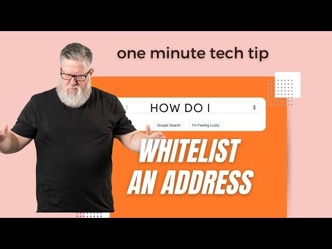 How to Whitelist an Email Address?