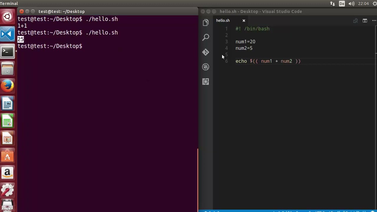 Shell Scripting Tutorial for Beginners 10   Perform arithmetic operations