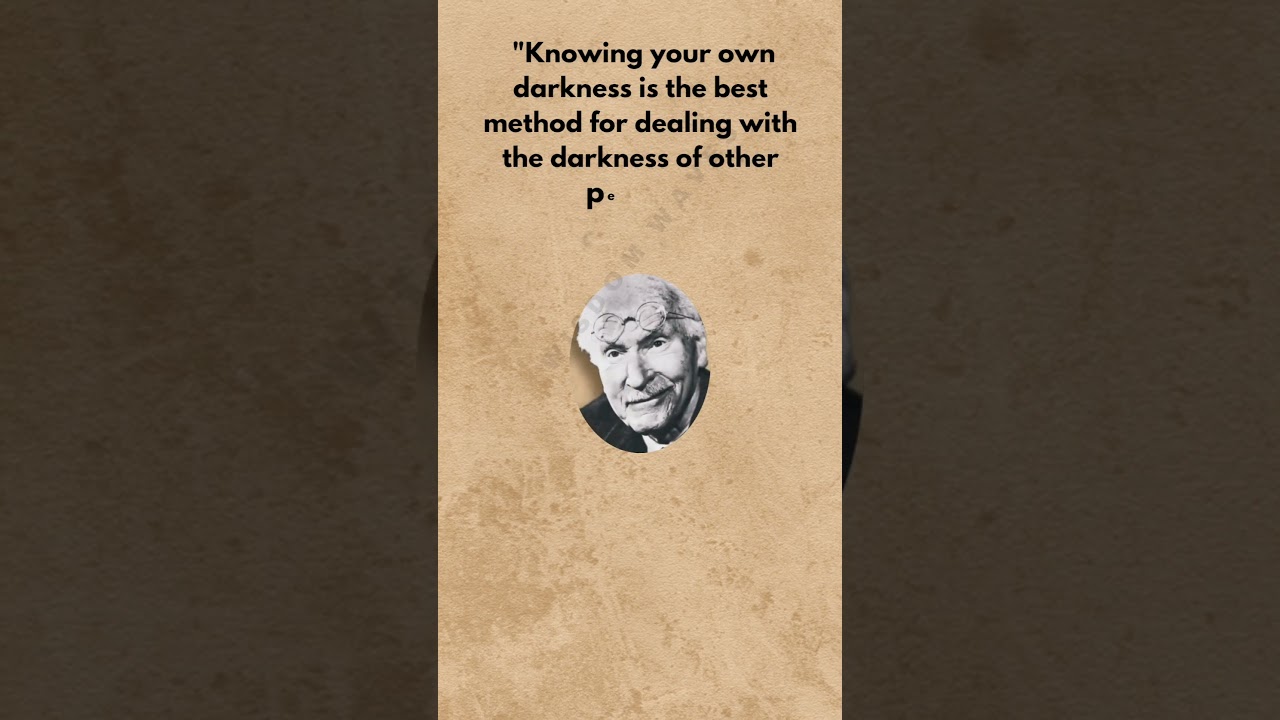 Carl Jung #quotes #life #human #darkness