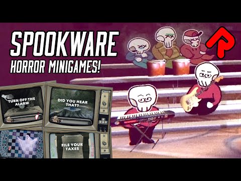 Steam Community :: Video :: Hilarious Minigame Adventure Based on Horror Tropes! | SPOOKWARE ...