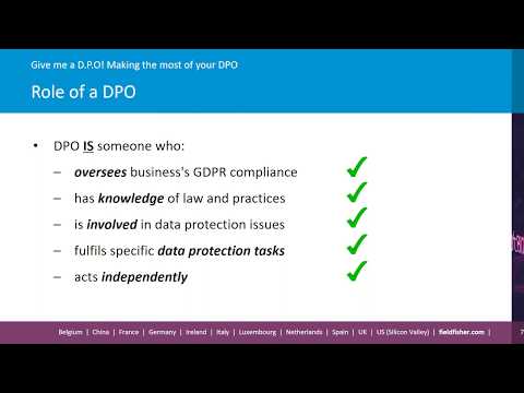 Give me a D.P.O! Making the most of your DPO