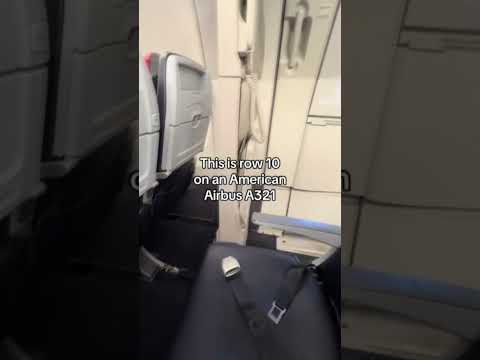 TikToker shares seat selection tip for American Airlines Airbus