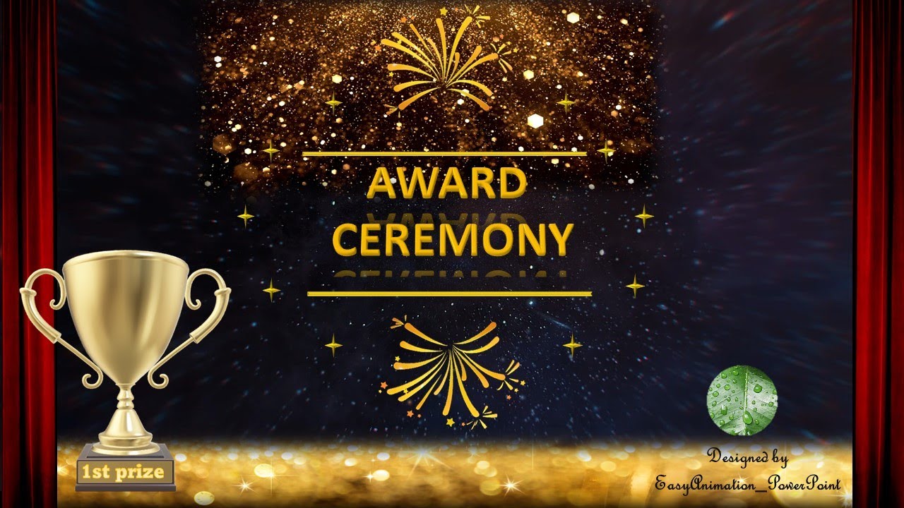 Award Ceremony/Prize Giving Animation | 10 minutes Powerpoint Animation Tutorial