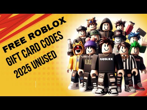 Free Roblox Gift Card Codes 2025 (Unused) 💳🎮 | No Survey, 100% Working!