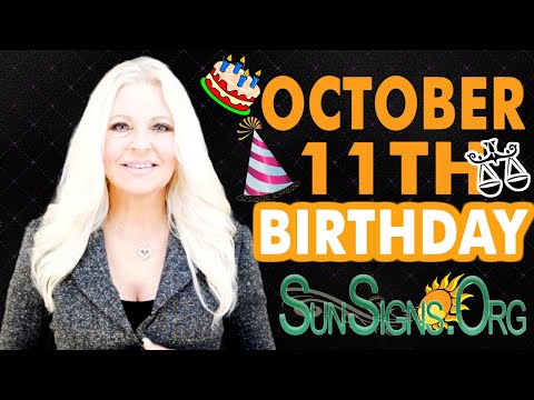 ♎️Born On October 11th - Happy Birthday - Today's Horoscope 2020 - SunSigns.Org