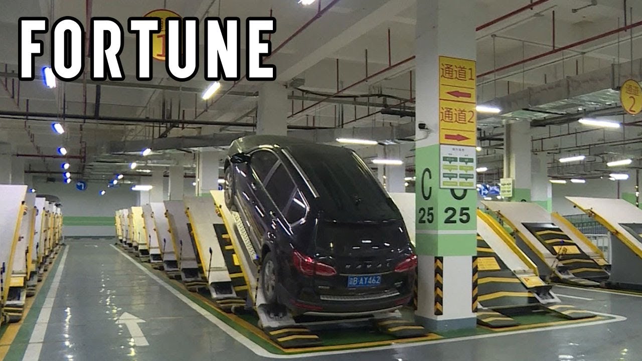This Parking Garage Is Powered By Robots I Fortune