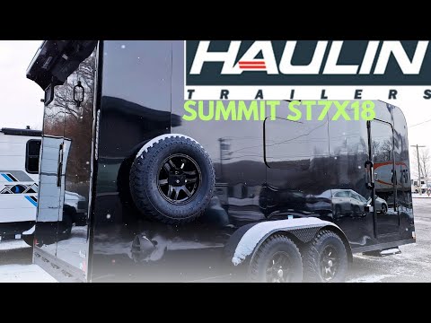Toy hauler or GLORIFIED cargo trailer? The price is RIGHT! Haulin RV Summit 7x18