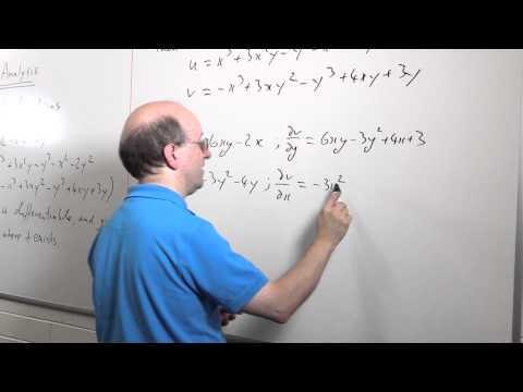 Complex Analysis 03: The Cauchy-Riemann Equations