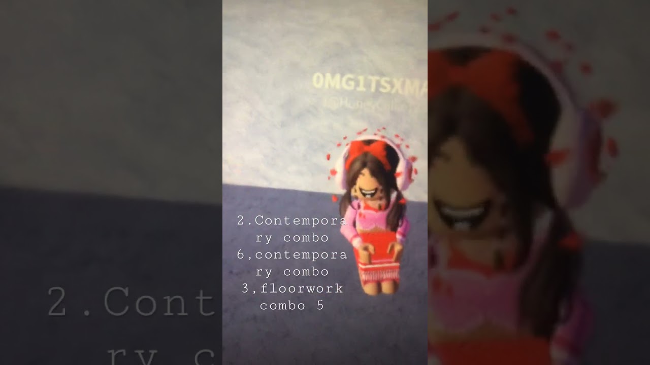 Combining moves  #robloxshorts #lmdc #dancemoms #combiningmoves4u #preppy