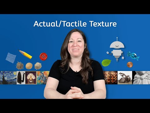 Actual/Tactile Texture - Exploring Actual Textures in Visual Art