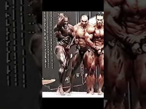 Vince Taylor affectionately expelling Nasser El Sonbaty.