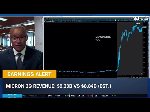 EARNINGS ALERT: MU