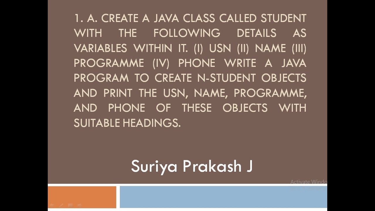 DAA LAB Program in Java #1