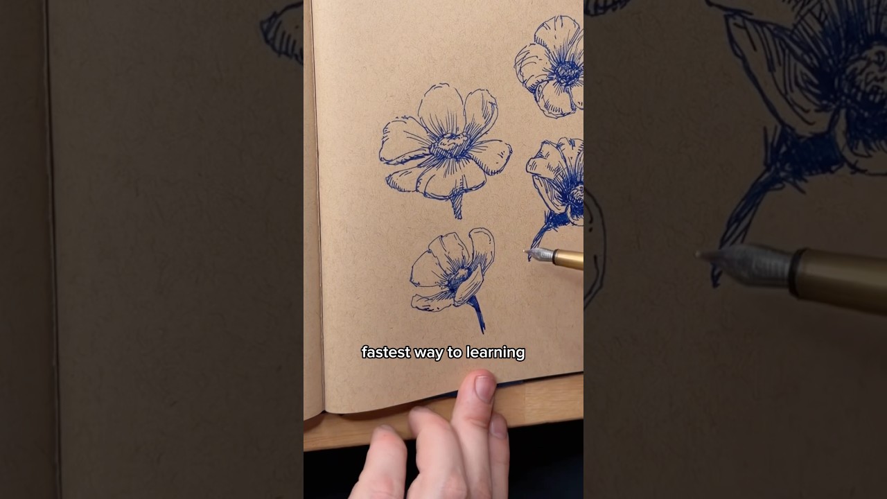 Drawing is a physical skill.