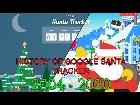 History of Google Santa Tracker (2004-2023)