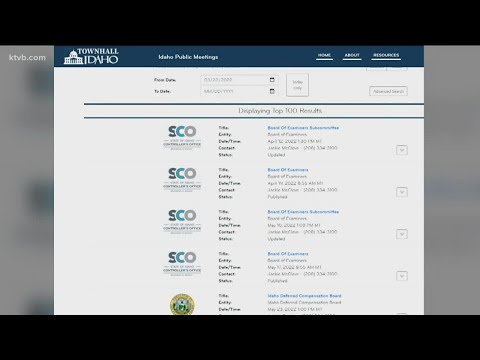 Idaho Governor Brad Little announced new state government website