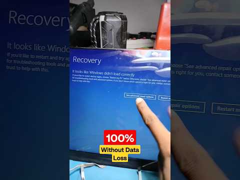 How to Repair Windows Without Data Loss | No Need to Format Windows | Repair100%#macnitesh #windows