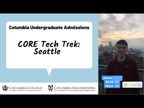 CORE Tech Trek in Seattle | Columbia Admissions