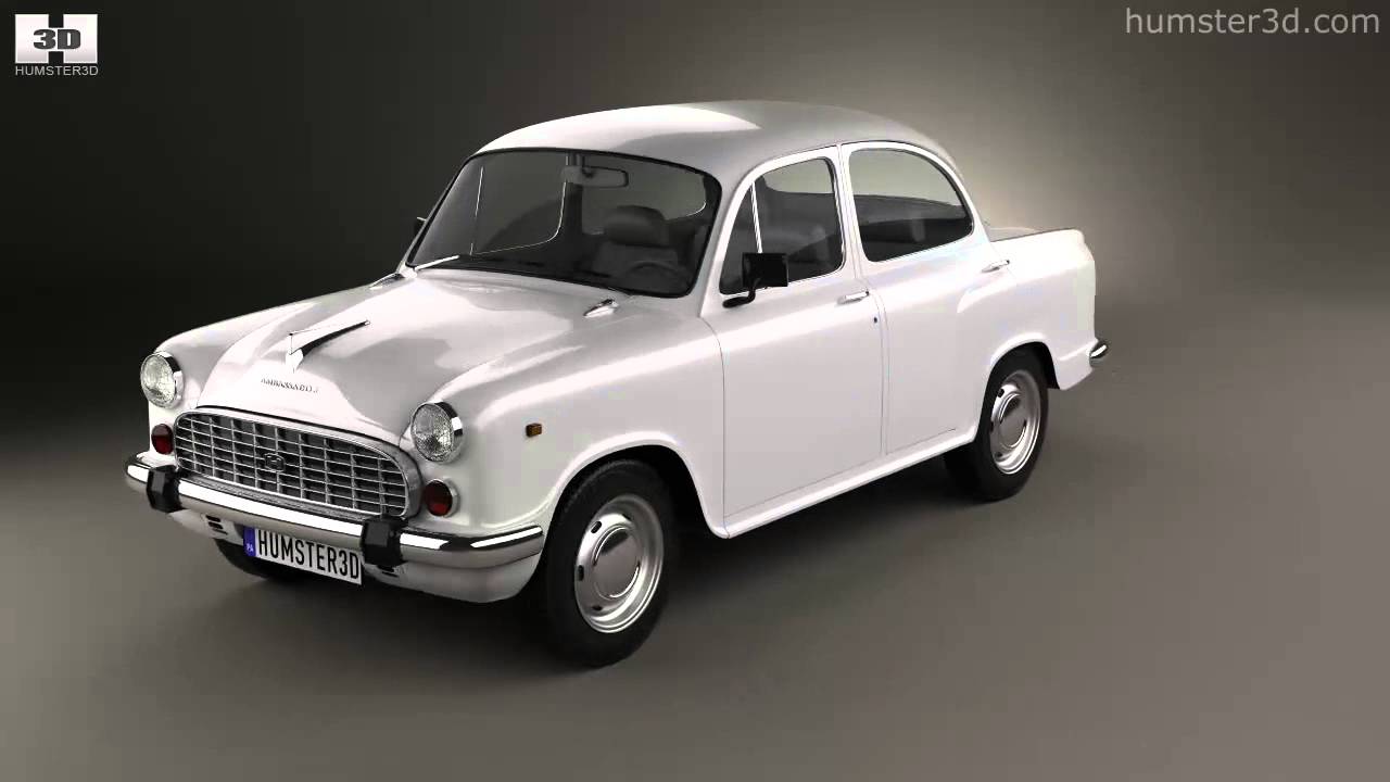 Hindustan Ambassador Classic 2003 3D model by 3DModels.org