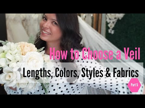 How to Choose a Wedding Veil? Color, Length, Style & Trims