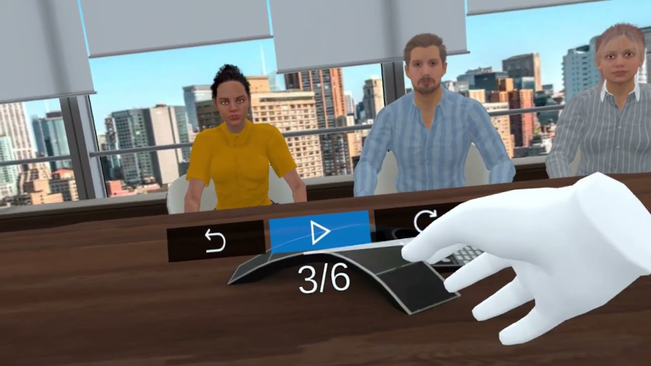 Virtual Speech -  Practice Presentations - VR Run Through