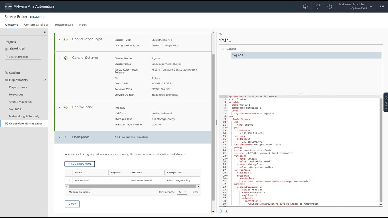 Supervisor Series: Ep4. Deploying a 3-Tier Application with Cloud Consumption Interface (CCI)