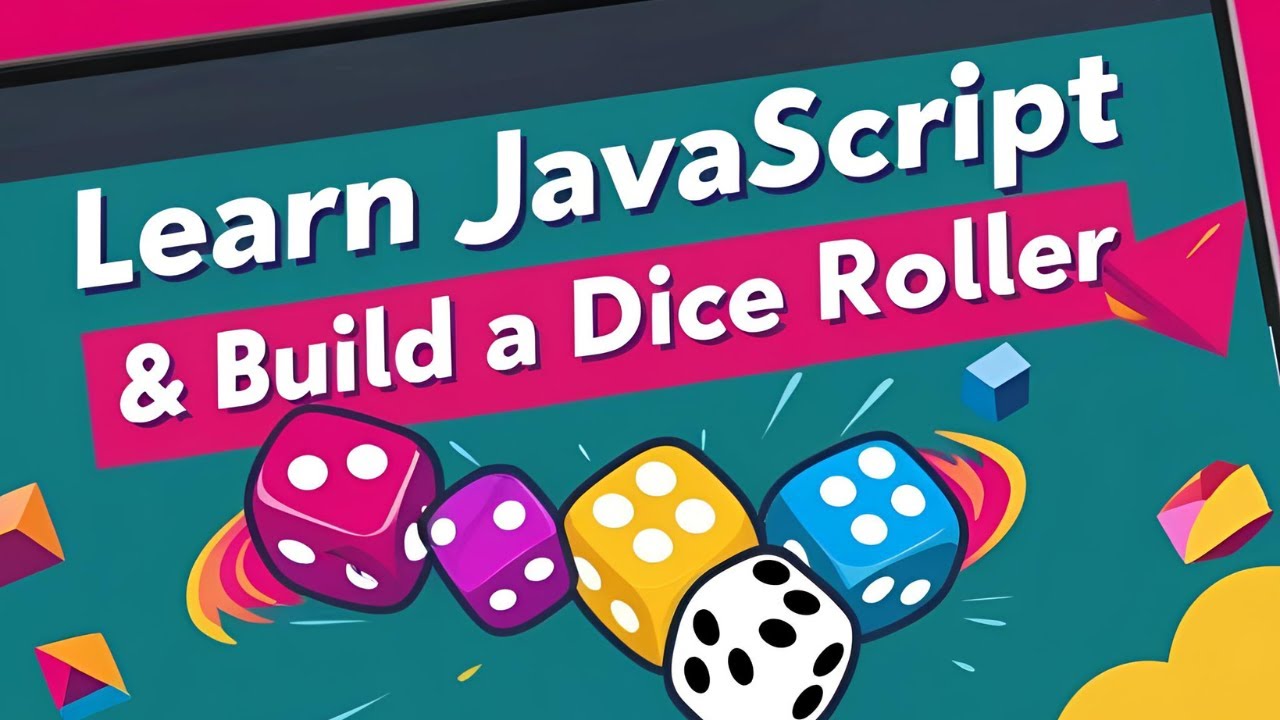 Learn JavaScript And Build a Dice Roller Game | Fun Beginner Project