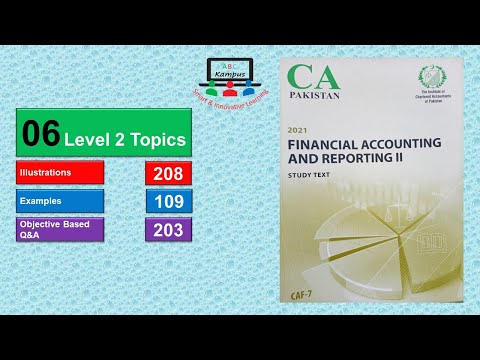 Interesting Stats | ICAP Study Text 2021 | CAF 7 Financial Accounting and Reporting II