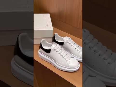 Alexander McQueen Classic Oversized Sneaker 👀 #alexandermcqueen #classic #whitesneakers
