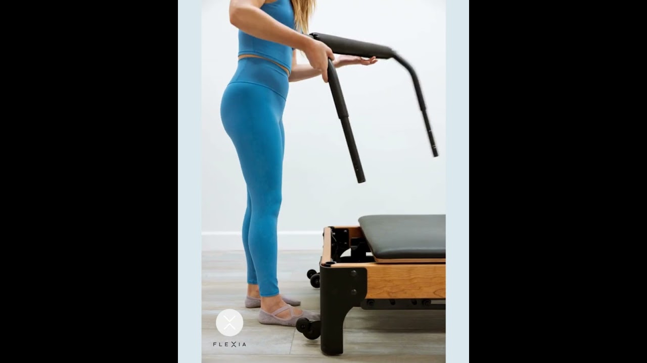 Pilates Footbar Adjustment on a Flexia Reformer